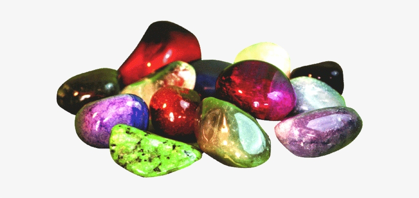 How Does Lithotherapy Work - Gemstone - 600x308 PNG Download - PNGkit