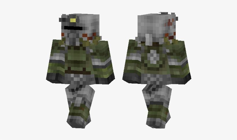 Games - T 51 B Minecraft - 538x437 PNG Download - PNGkit