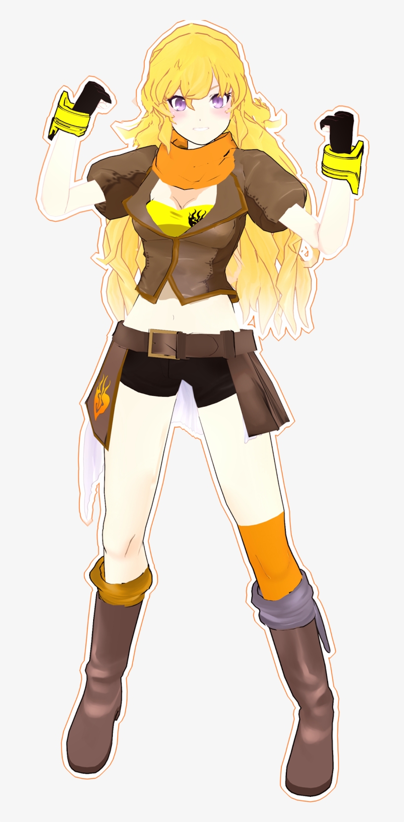 Download Transparent Here Is Yang Xiao Long From Rwby - Yang Xiao Long ...