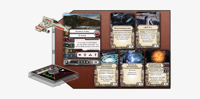 E Wing Expansion X Wing Miniatures - X Wing E Wing Cards - 600x325 PNG ...