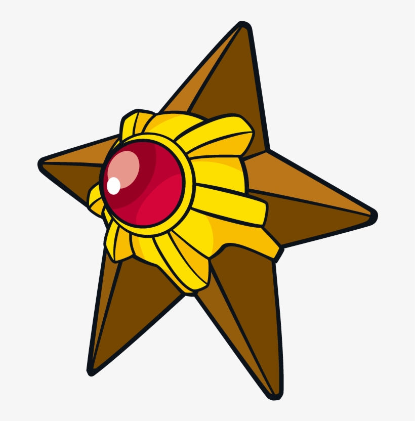 Staryu Pokemon Character Vector Art - Staryu Pokemon Png - 800x800 PNG ...