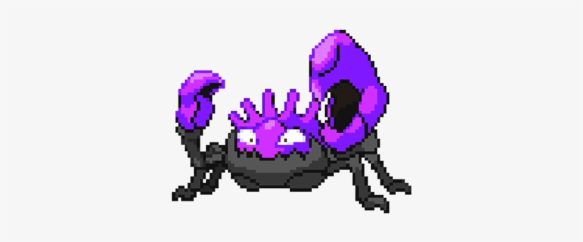 Edgy Kingler - Kingler Sprite - 420x420 PNG Download - PNGkit