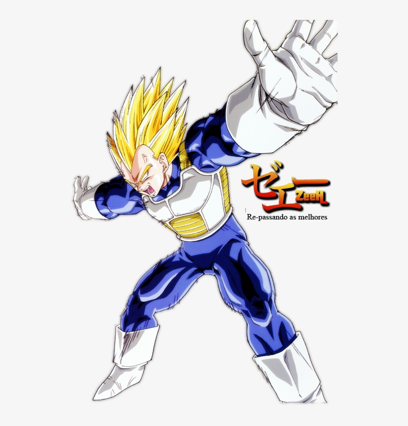 Super Saiyan Vegeta Big Bang Attack - 539x776 PNG Download - PNGkit