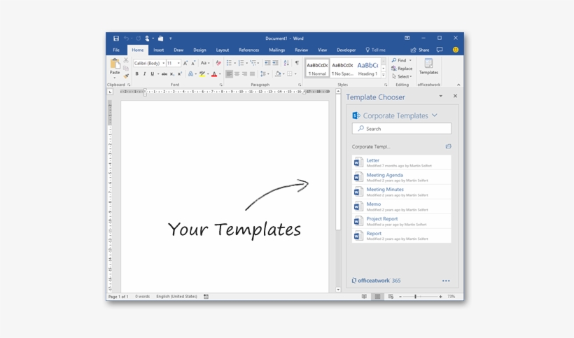 Document Wizard - Interfaz Office 2016 - 550x450 PNG Download - PNGkit