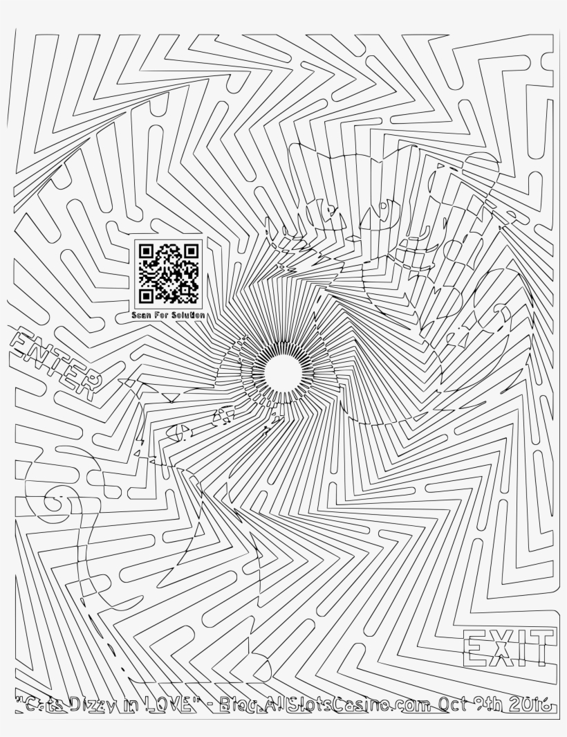 This Free Icons Png Design Of Dizzy In Love Cats Coloring - 1920x2400 ...