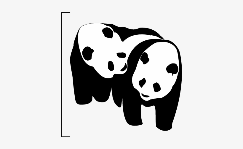 2 Pandas Cuddling - Giant Panda - 431x424 PNG Download - PNGkit