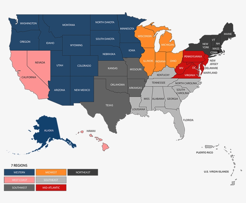 Npac Map2 031518 - Sat Scores By State Map - 800x603 PNG Download - PNGkit