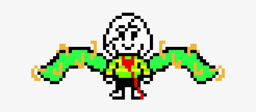 Asriel - Pixel Art - 690x350 PNG Download - PNGkit
