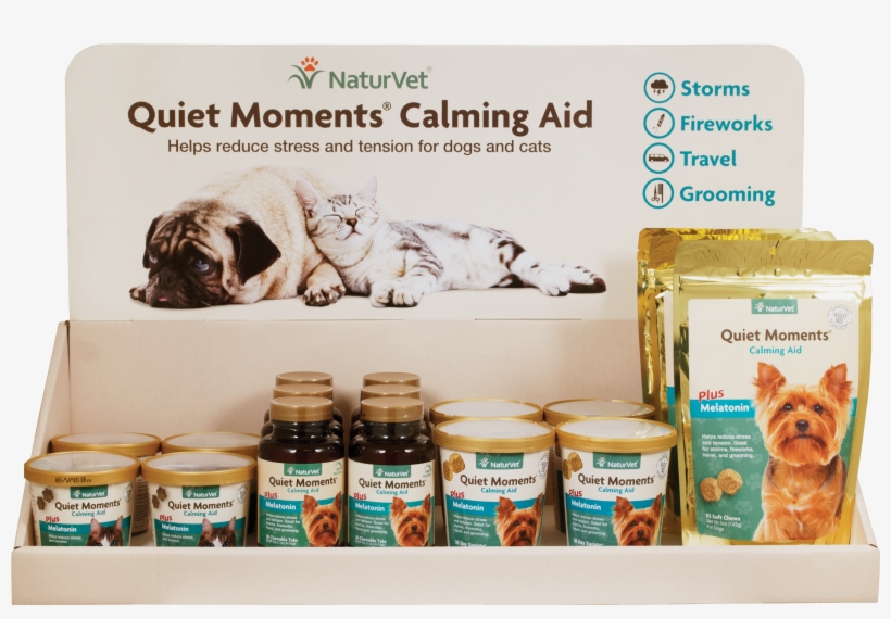 Quiet Moments® 2ft Countertop Display Soft Chews And - Supplement ...