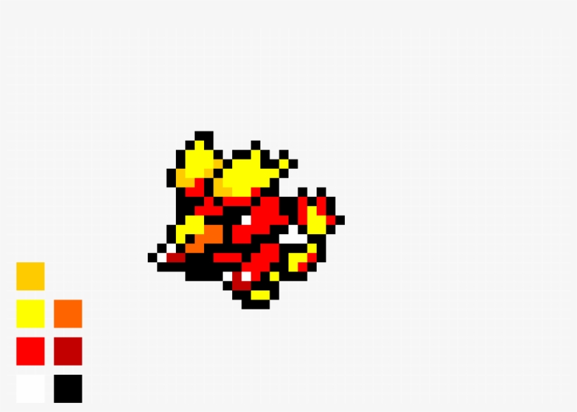 Magmar - Pixel Art Magmar Pokemon - 960x640 PNG Download - PNGkit