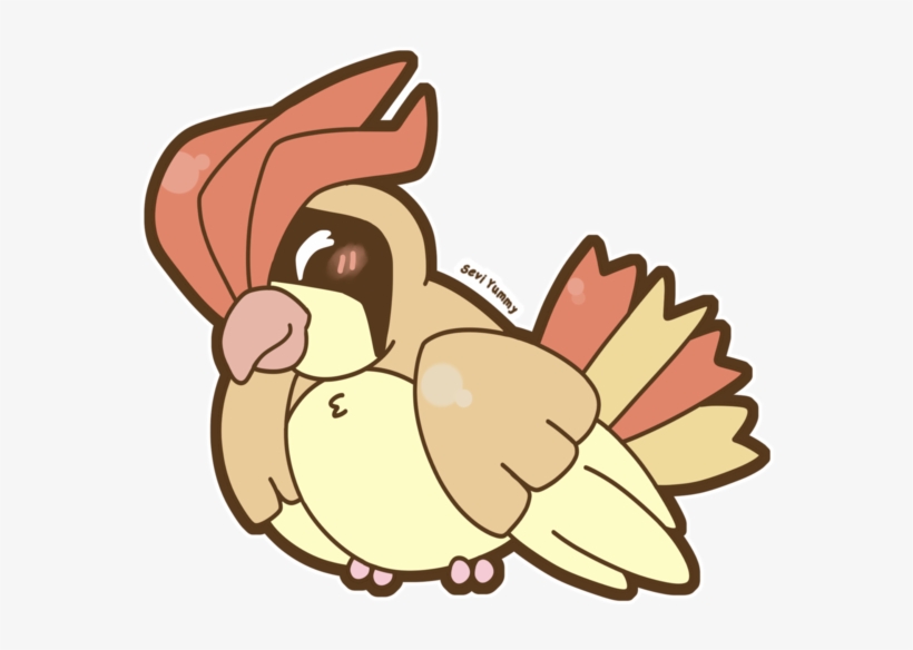 Pidgey Chibi - 600x535 PNG Download - PNGkit