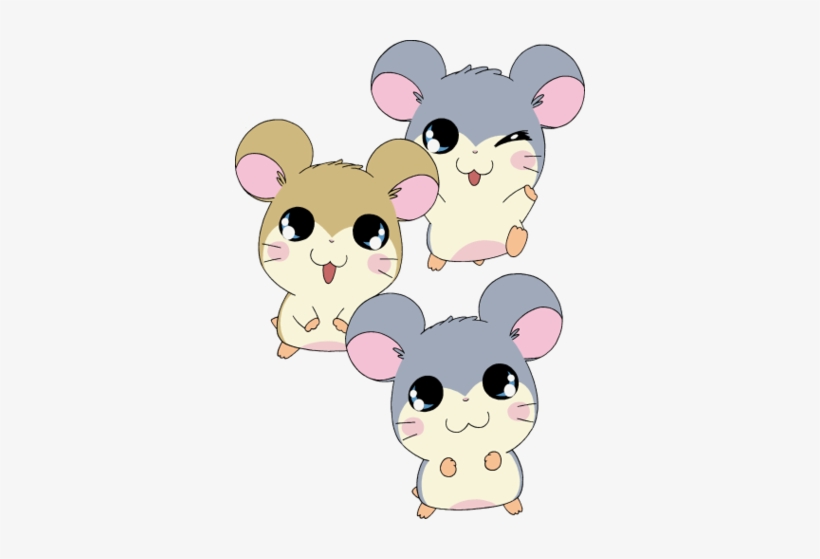 Chibi Hamtaro - 350x479 PNG Download - PNGkit