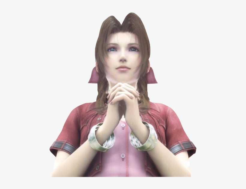 Cloud X Aerith ☁ 💗🌏 Clerith On Twitter - Mobius Aerith - 523x583 PNG ...