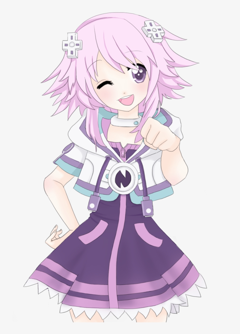 Neptunia V Brofist By Chocoemerald-d4wlrpi - Neptunia Png - 734x1089 ...