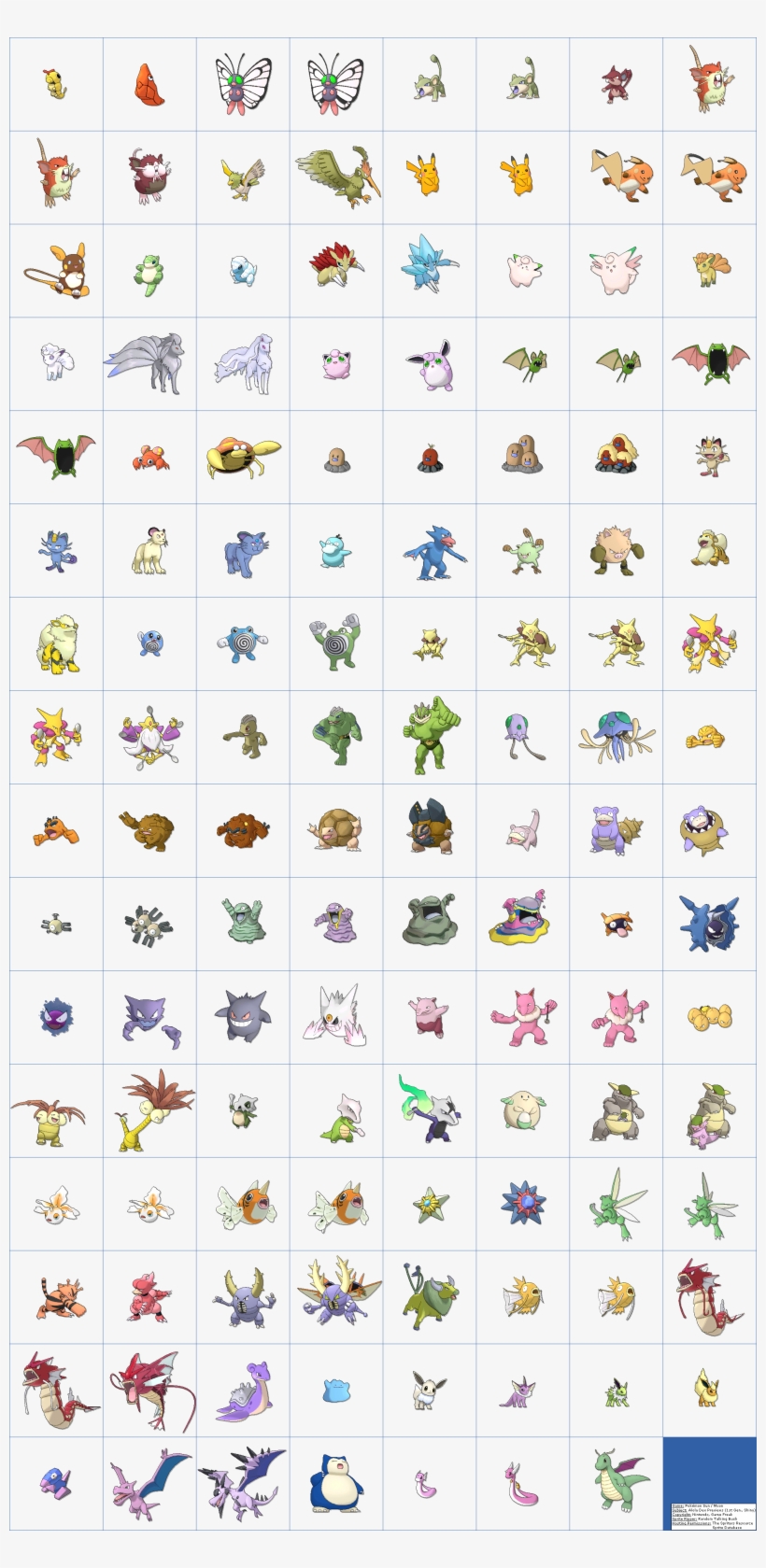 Click For Full Sized Image Alola Dex Previews Alola 1st Gen Pokemon
