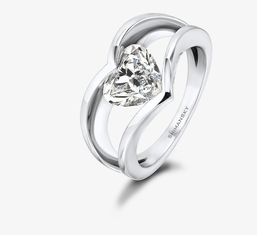 Heart Shaped Designer Millennium Shimansky Ring - Yair Shimansky ...