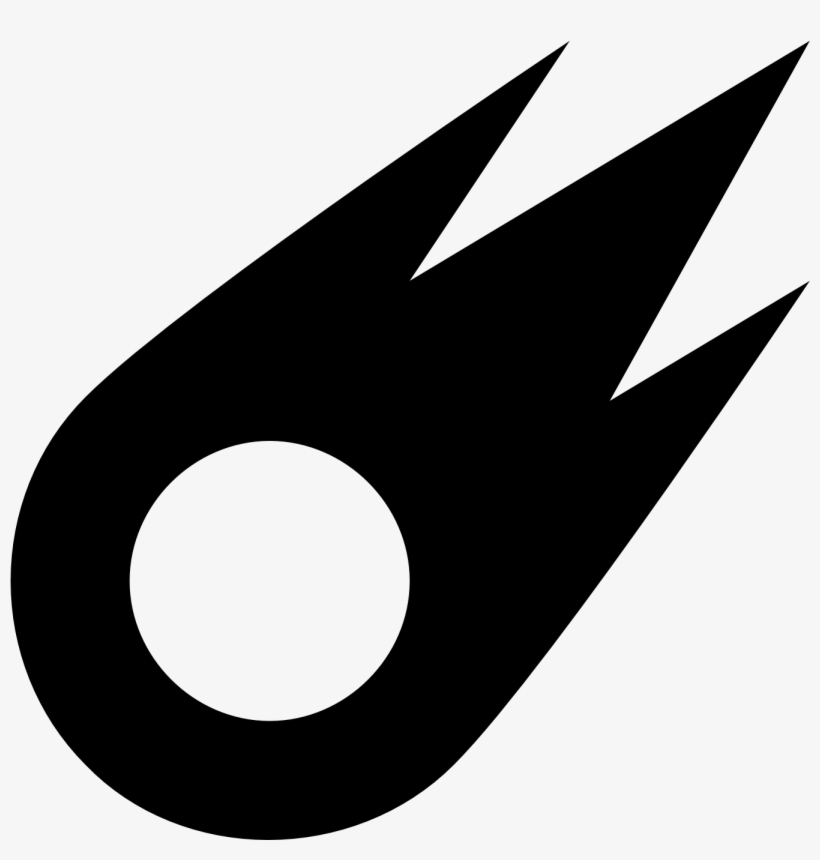 Svg Royalty Free Library Meteor Free On Dumielauxepices - Comet Icon ...