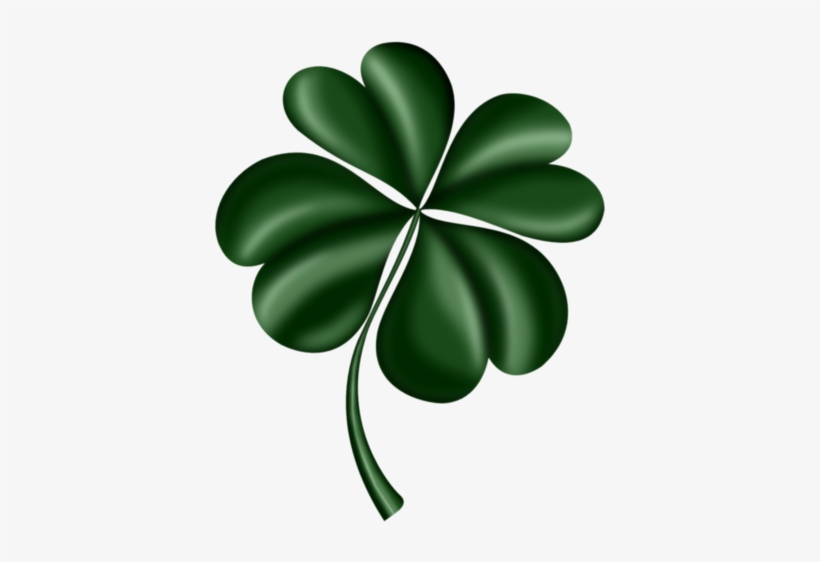 Pink Shamrock Clip Art - 413x500 PNG Download - PNGkit