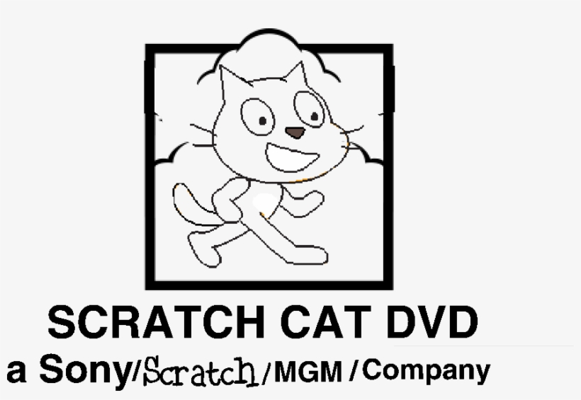 Scratch Cat Dvd Logo - Portable Network Graphics - 877x562 PNG Download ...