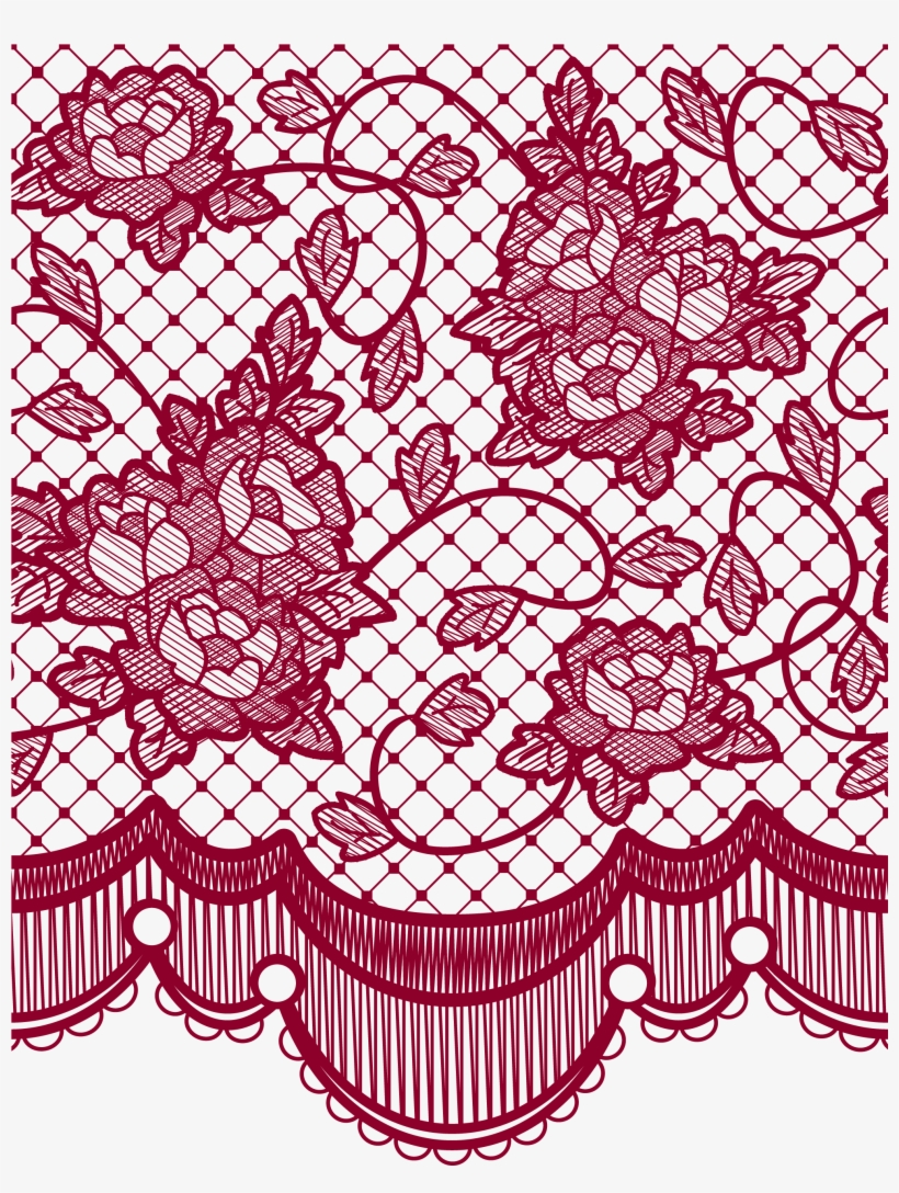 Lace Border Transparent Download - Transparent Lace - 2021x2642 PNG ...
