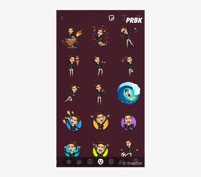 Bitmoji Snapchat Lance Les Emojis Personnalis S Votre - Bitstrips - 624x640 PNG Download - PNGkit