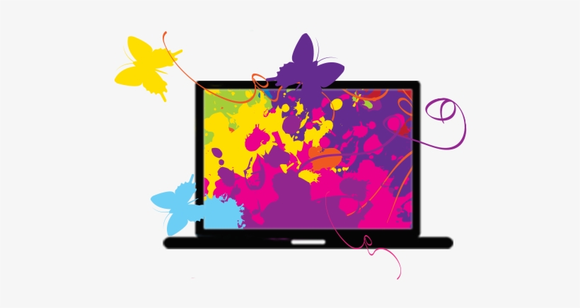 Laptop Logo - Led-backlit Lcd Display - 674x554 PNG Download - PNGkit