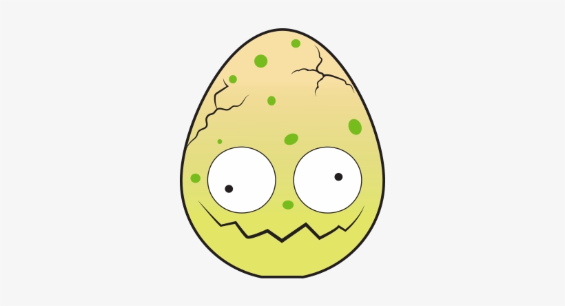 Rotten Egg Light Green - Cartoon Rotten Egg - 400x400 PNG Download - PNGkit