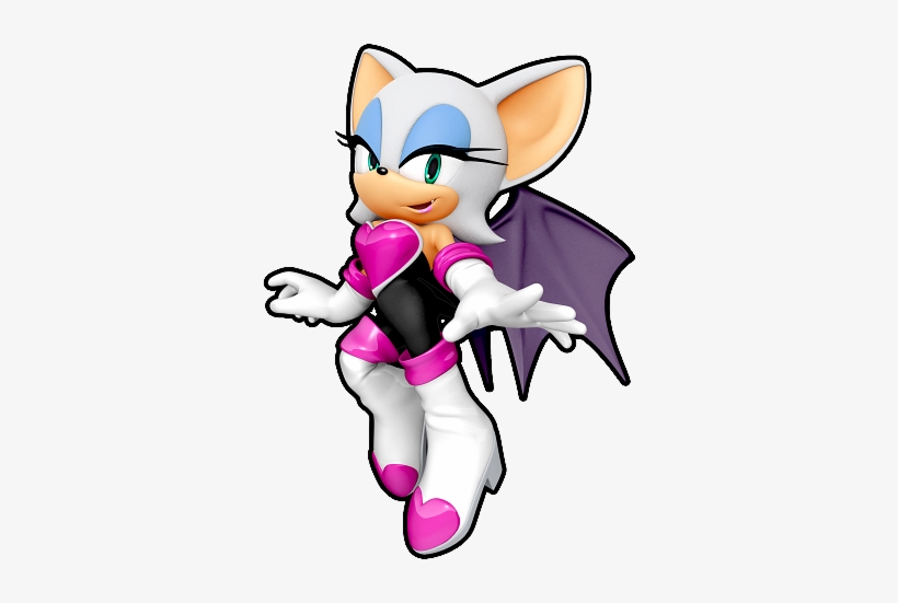 Download Transparent Sonic Runners Rouge - Sonic Rouge - PNGkit