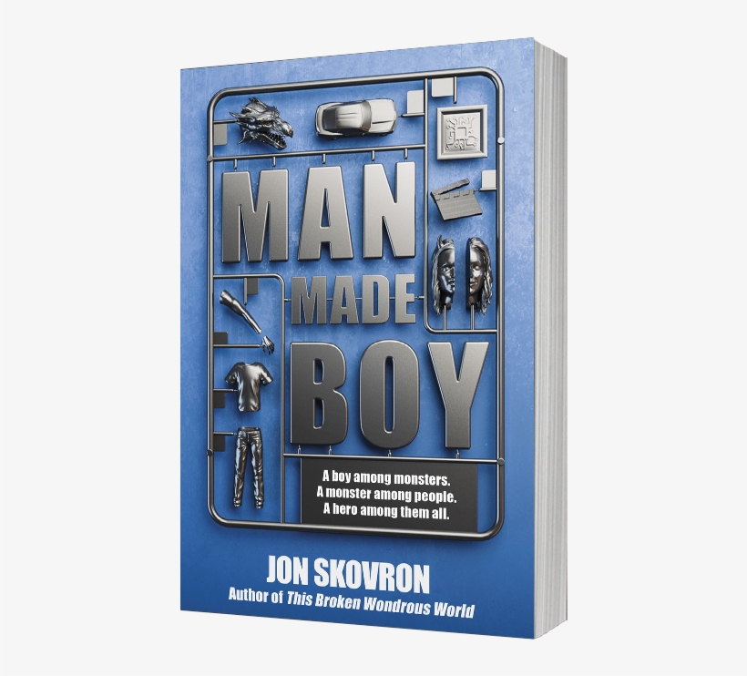 Manmadeboypb 3d - Man Made Boy By Jon Skovron - 477x696 PNG Download ...