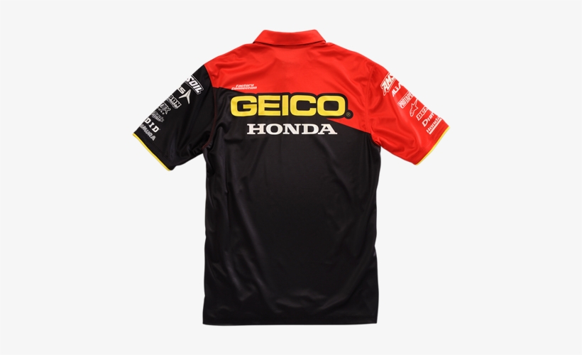 100% Shirt Geico/100% Bk Md 33900 001 11 Part Number - 100% Team Pit ...