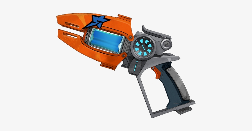 Blaster - Slugterra Blaster - 456x467 PNG Download - PNGkit