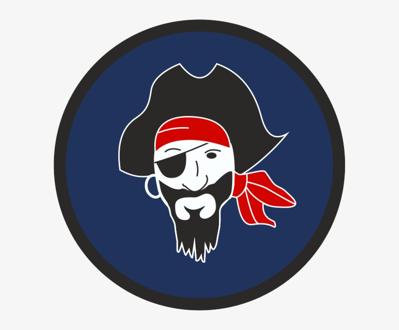 Pirate Badge - Badge - 600x600 PNG Download - PNGkit
