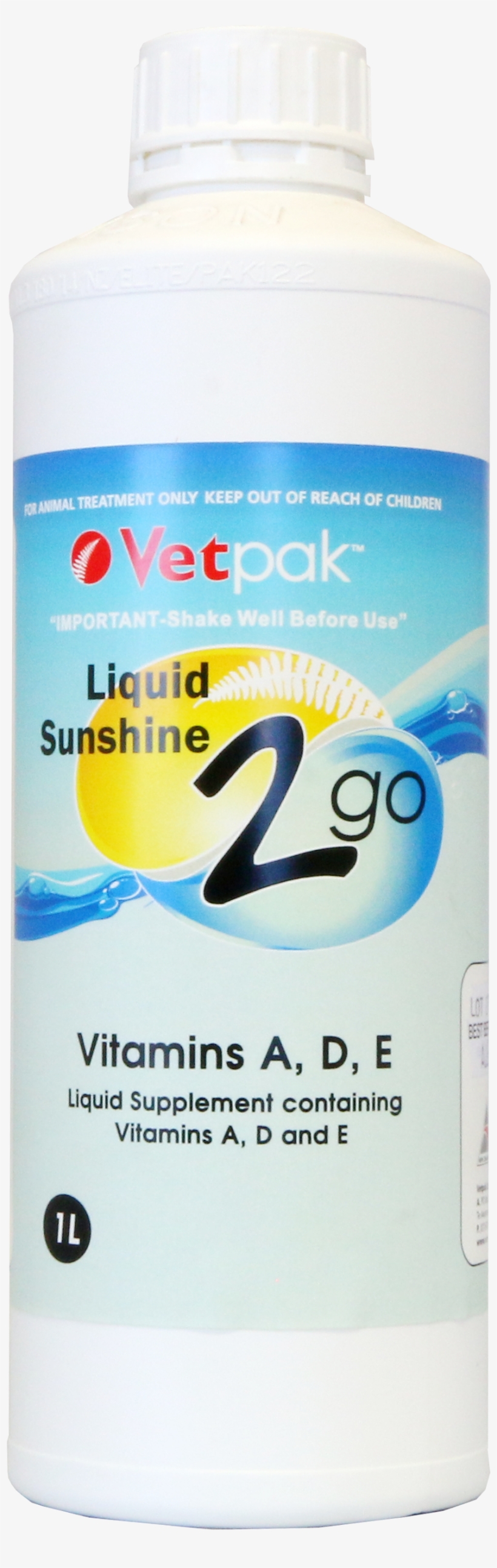 Liquid Sunshine 2 Go - Plastic Bottle - 1582x3076 PNG Download - PNGkit