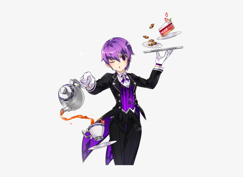 Aishaaprilfool2017 - Elsword April Fools Butler Skill Cut - 450x538 PNG ...