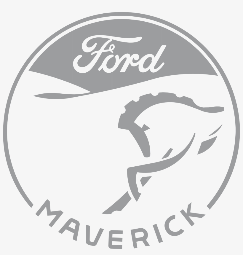 Maverick Logo Png Transparent - Ford Logo Tin Sign 16 X 13in ...