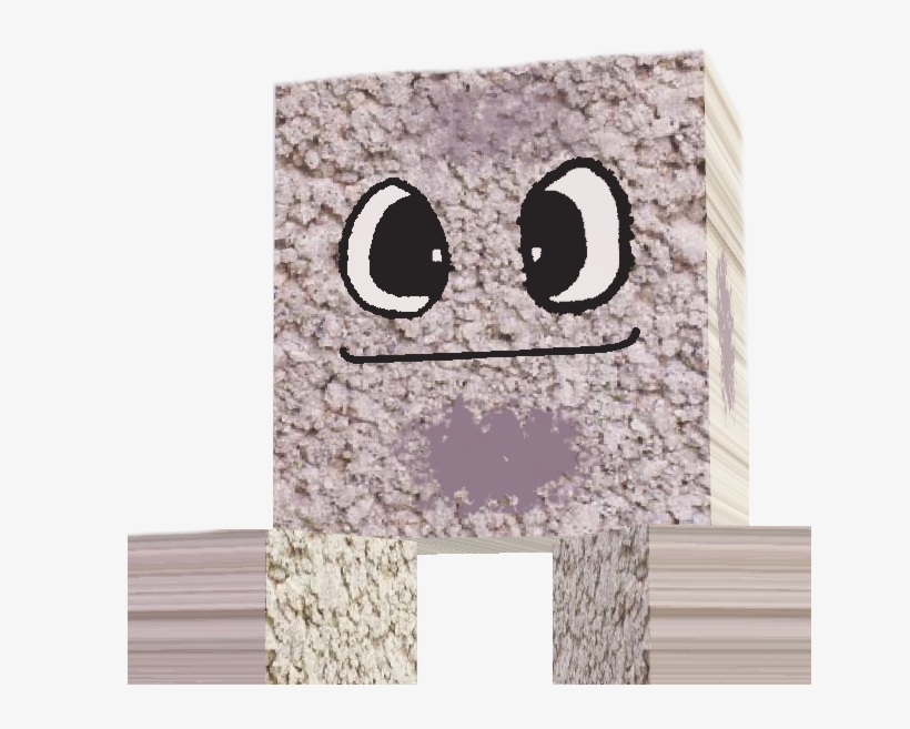 Blocky 3d Model - Plush - 672x606 PNG Download - PNGkit