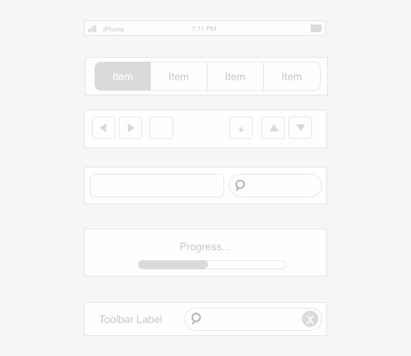 Iphone Wireframe Stencil - Advertising - 581x730 PNG Download - PNGkit