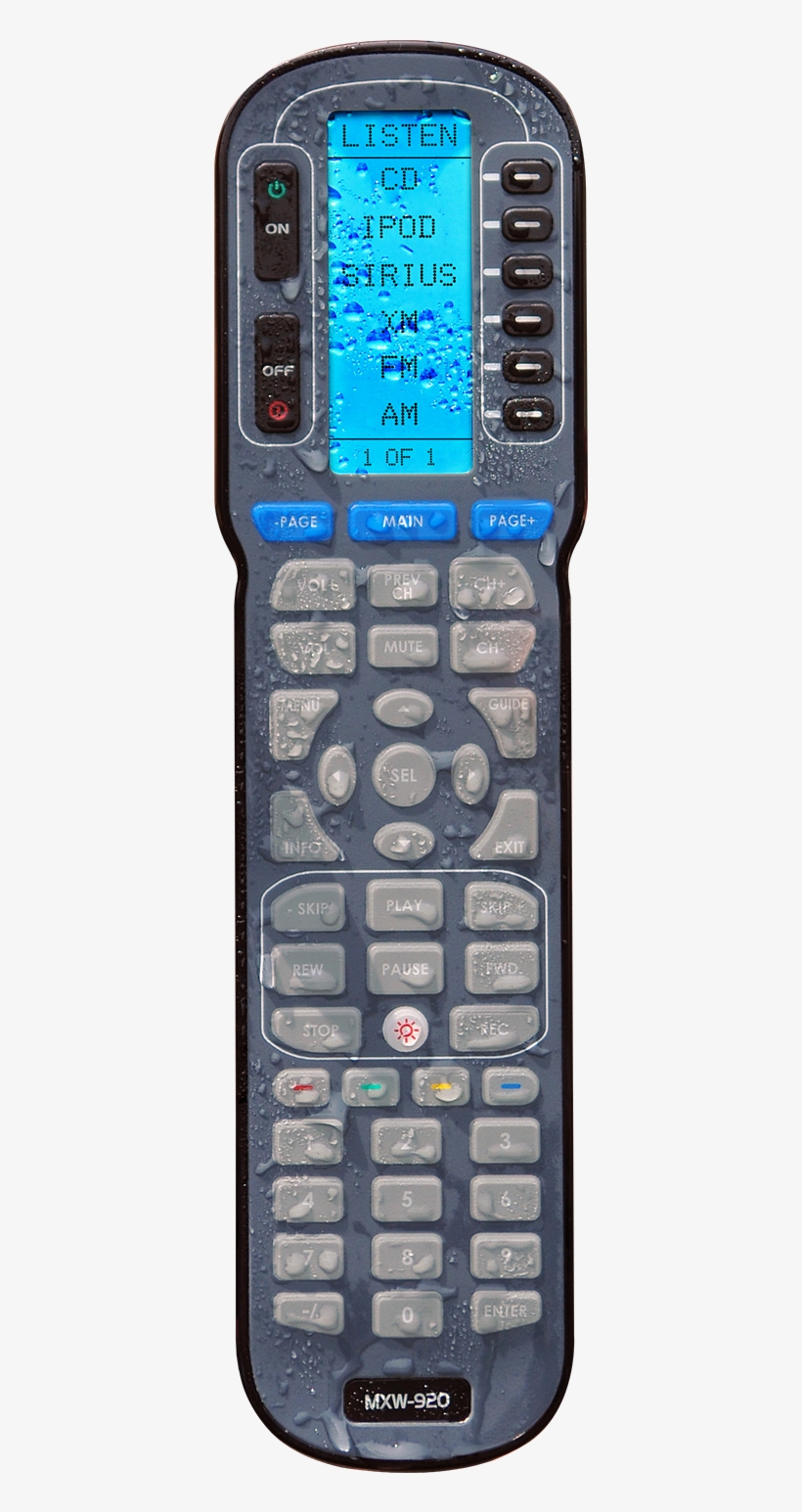 Complete Control - Urc Mxw920 Urc Ir/rf One-way Wand Style Splashproof ...