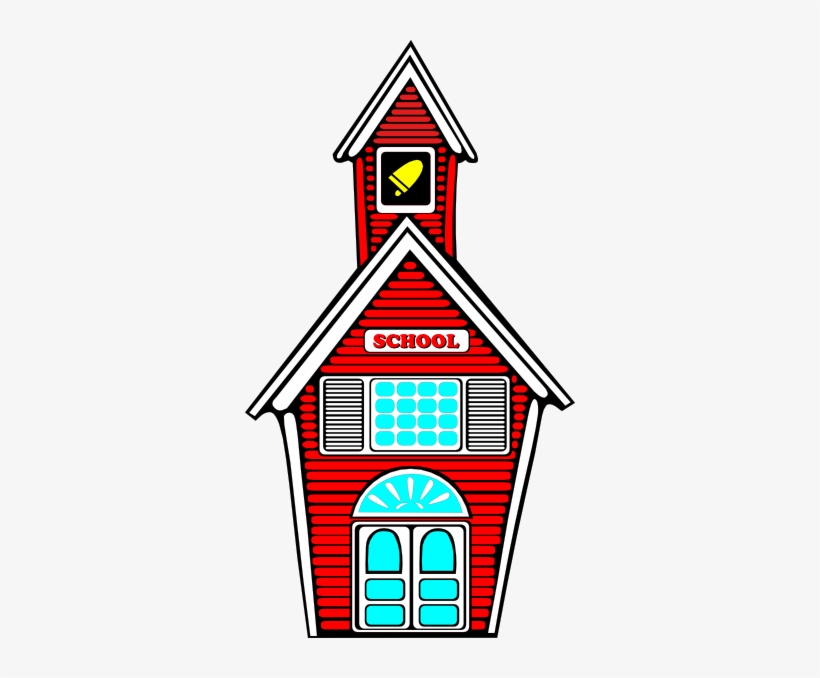 Little Red School House Clipart