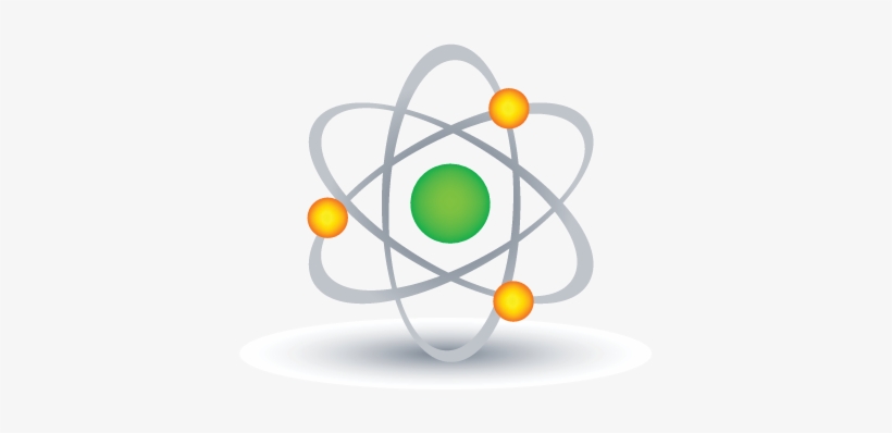 Atom Icon Verdi216@gmail - Science Sticker - 379x318 PNG Download - PNGkit
