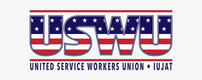 Uswu New Logo Cc - United Service Workers Union Uswu - 600x248 PNG ...
