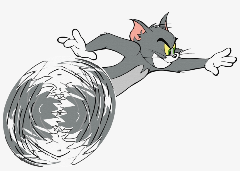 Tom From Tom And Jerry Running