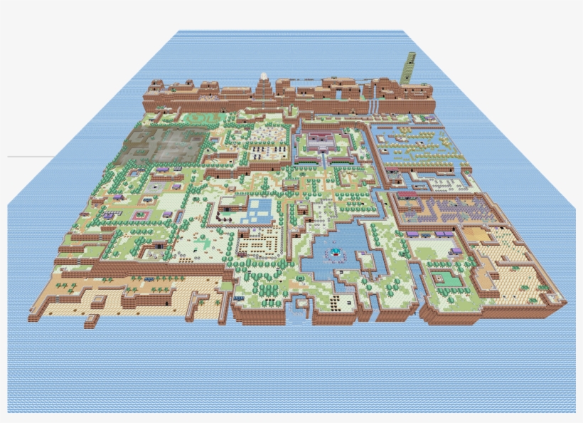 Download Transparent Zelda Map - Legend Of Zelda Map Hd - PNGkit