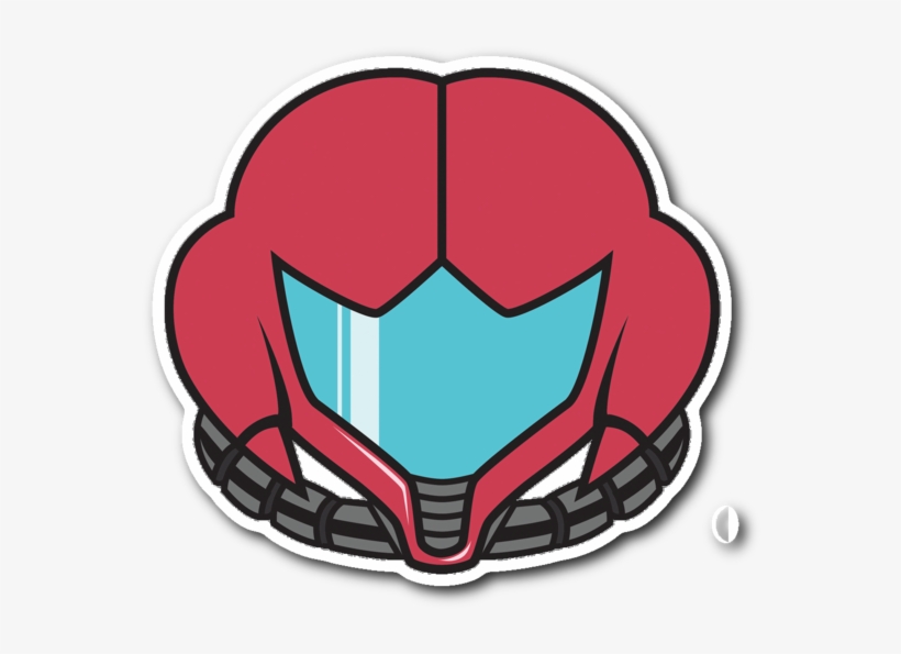 Metroid Fusion Vinyl Sticker - Metroid Fusion - 600x600 PNG Download ...