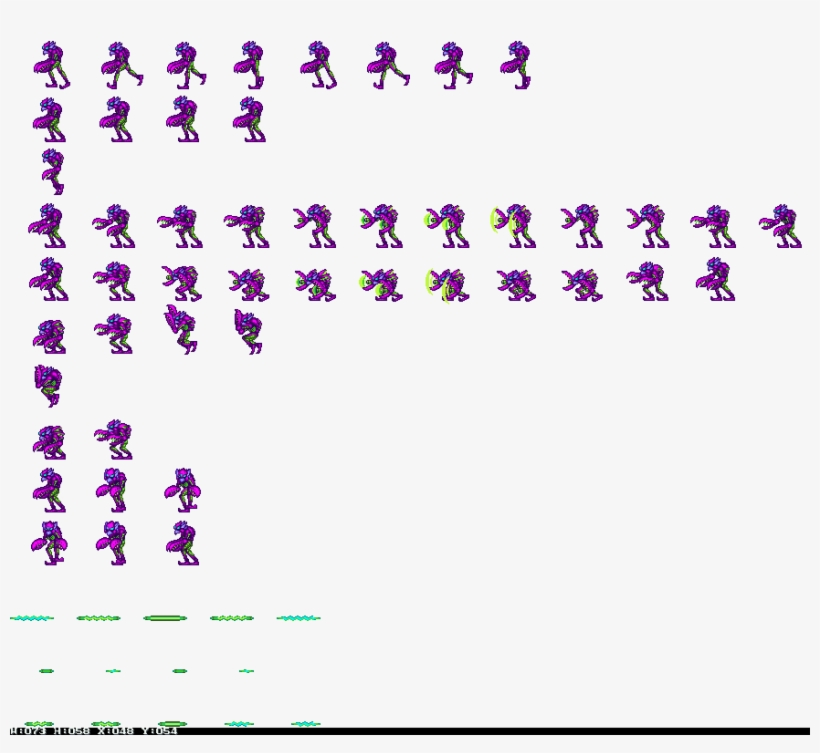 Click For Full Sized Image Zebesian - Metroid Fusion - 876x762 PNG ...