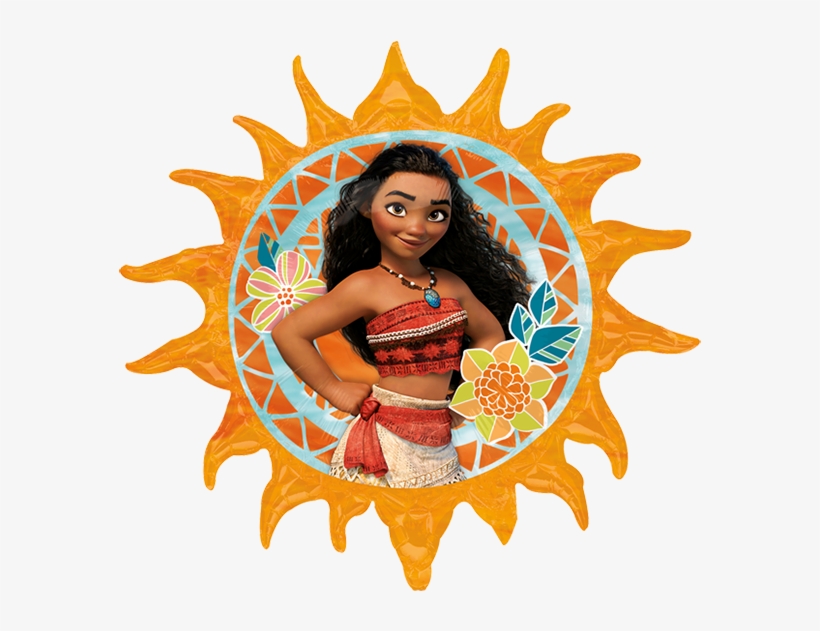 Moana Supershape - Disney Moana Supershape Foil Balloon - 600x600 PNG ...
