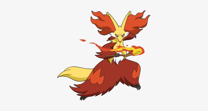 The Gallery For > Shiny Delphox - Delphox Png - 369x357 PNG Download ...