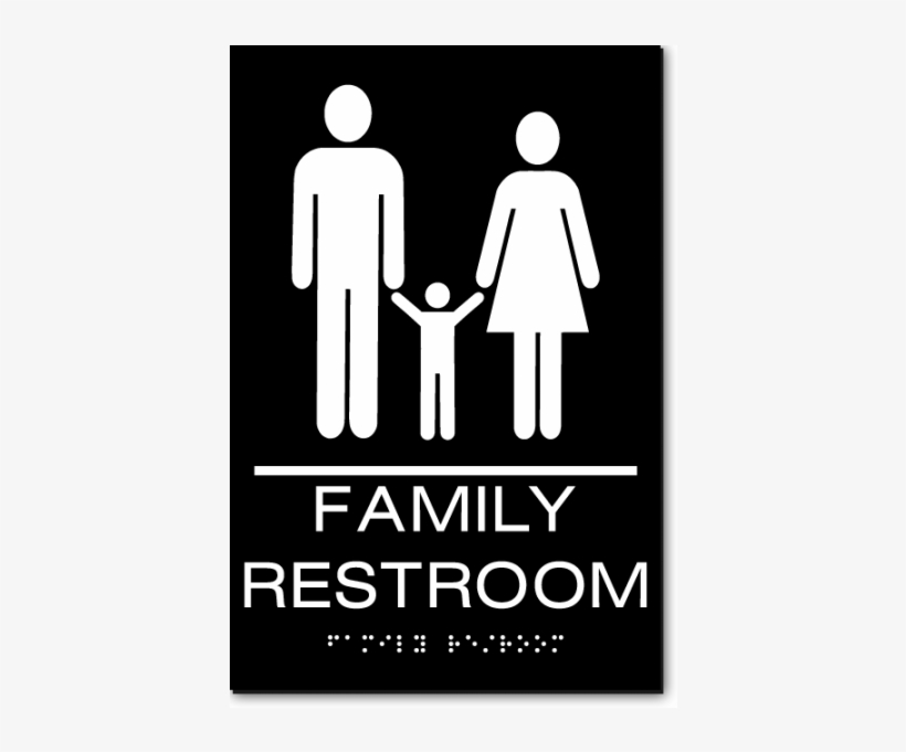 Family Restroom Sign - Family Restroom - 600x600 PNG Download - PNGkit