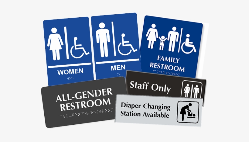 Restroom Signs Product Image - Compliancesigns Acrylic Ada Restroom ...