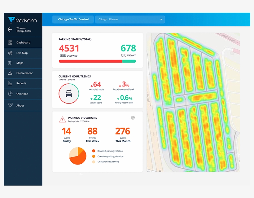 City Street Heat Map - Parkam - 900x619 PNG Download - PNGkit